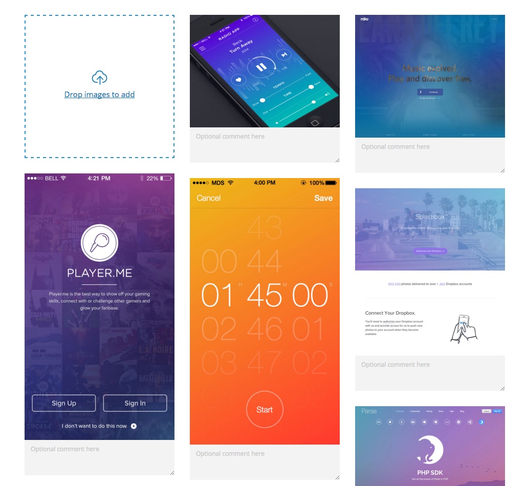Go Moodboard - RoundPeg